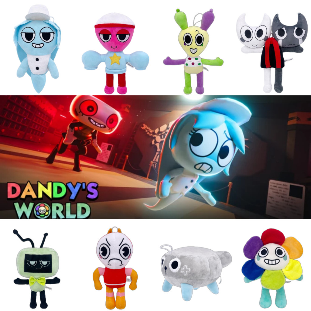 PLUS Dandy's World Kawaii Dandys World Plush Toys Funny Dandy World ...