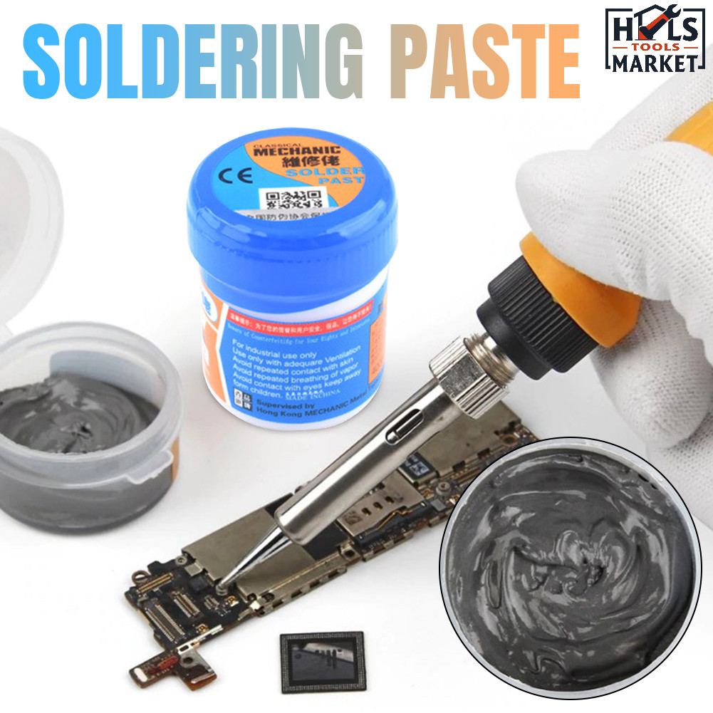 Mechanic Reparing Solder Soldering Paste XG-50 Tin Mud SMT 35g | Shopee Philippines