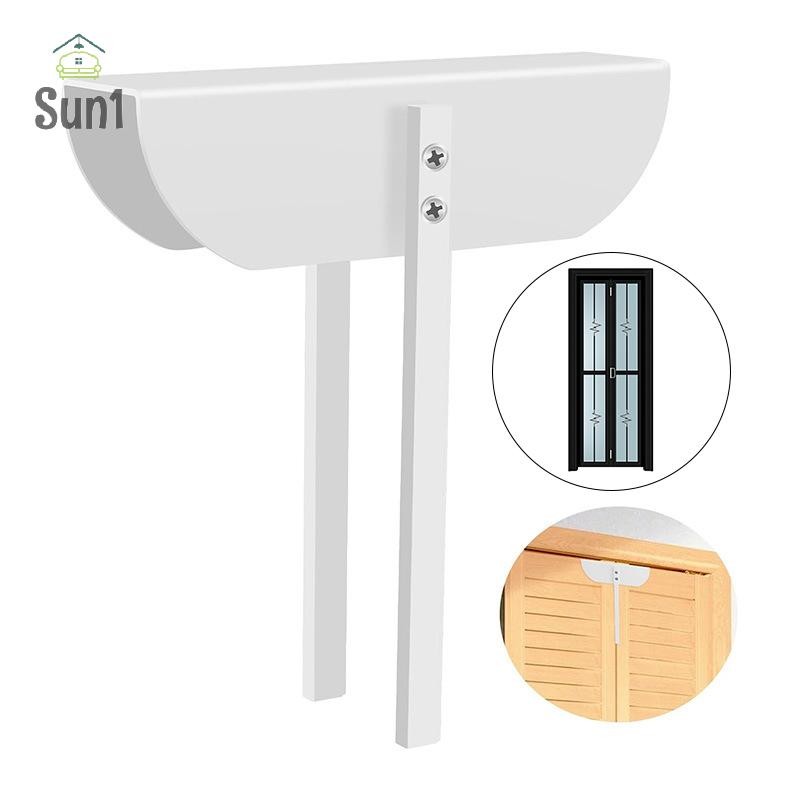 Sun1> Bifold Door Lock, Pantry Lock Portable Closet Door Lock Double ...