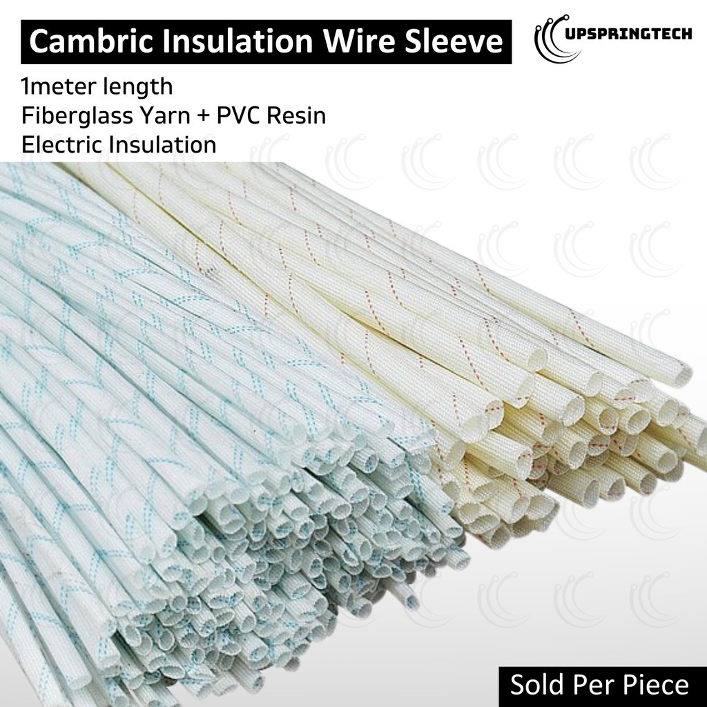 1.5mm to 12mm Cambric Insulation Wire Sleeve – Wire Insulation Tubing ...