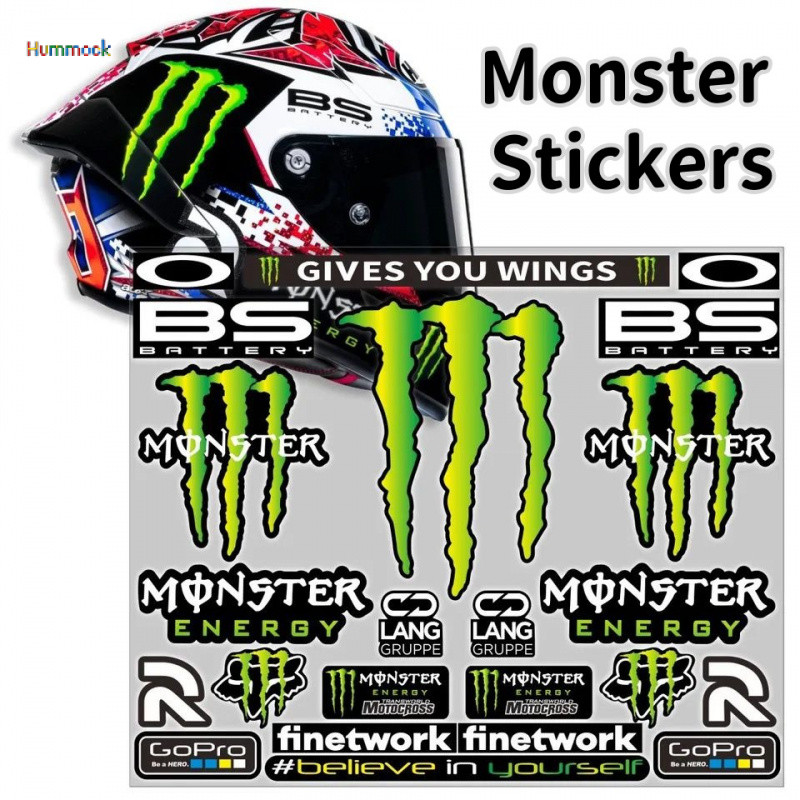 Monster Stickers, Personalized Car Stickers, Decorative Stickers ...