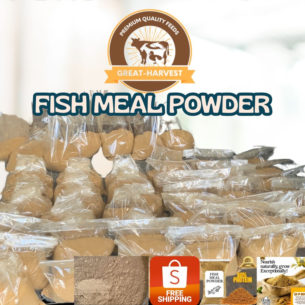 Fish Meal 1KG 65% High Protein Premium Fish Feed & Livestock Feed ...