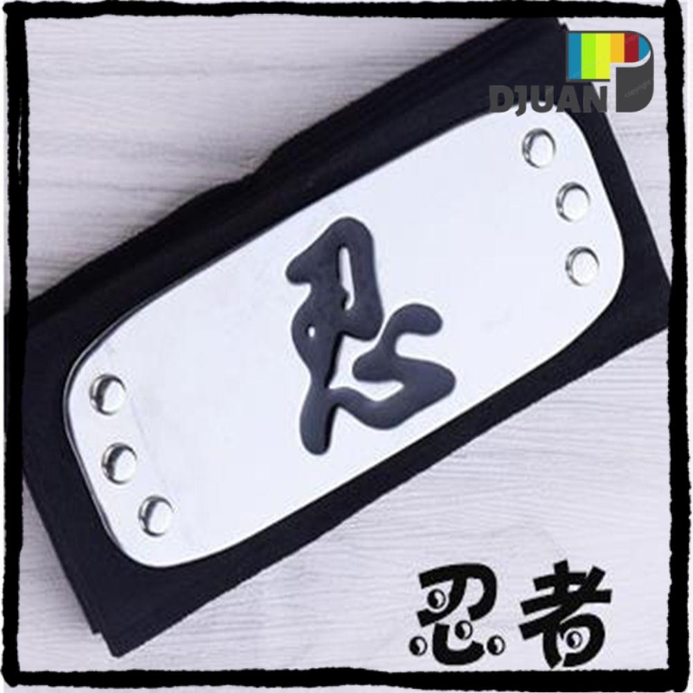 DUOJUAN Headwear Konoha Costume Armband Forehead Strap Sasuke Naruto ...