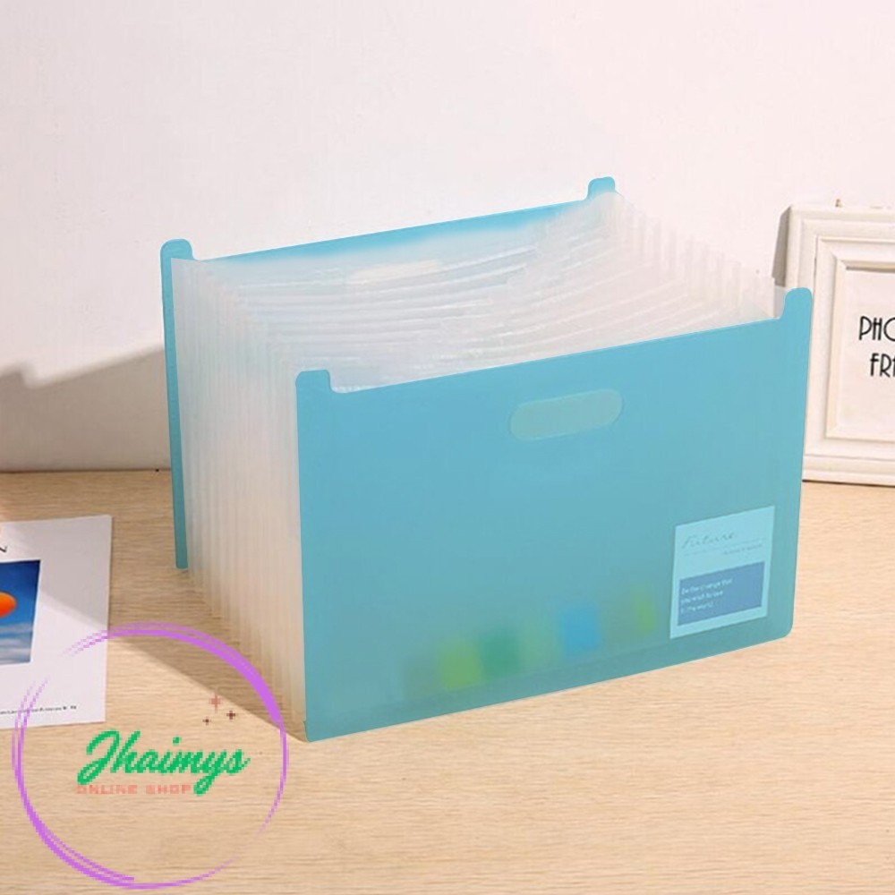 A4 13-Pocket Expanding File Folder – Desktop Document Organizer for ...