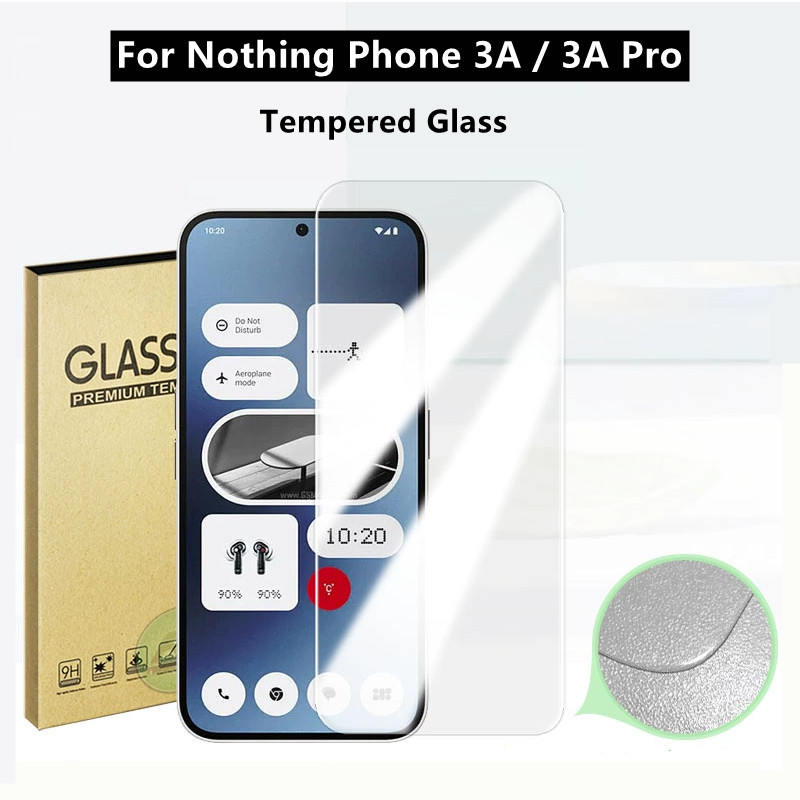 For Nothing phone 3a Pro Screen Protector Full Cover Tempered Glass For ...
