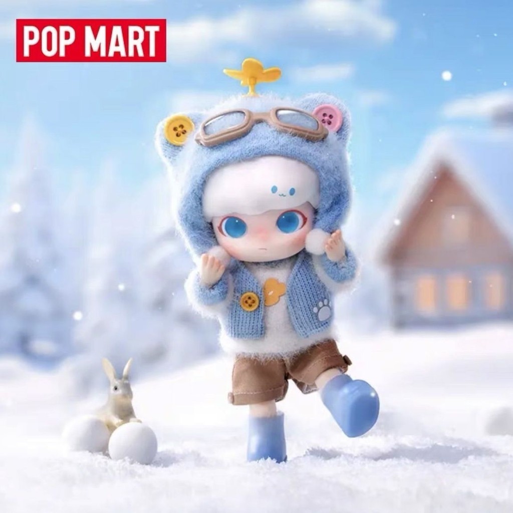 P POP MART DIMOO DIMOO Bear Pilot Action Figure BJD Trendy Toys Gifts ...