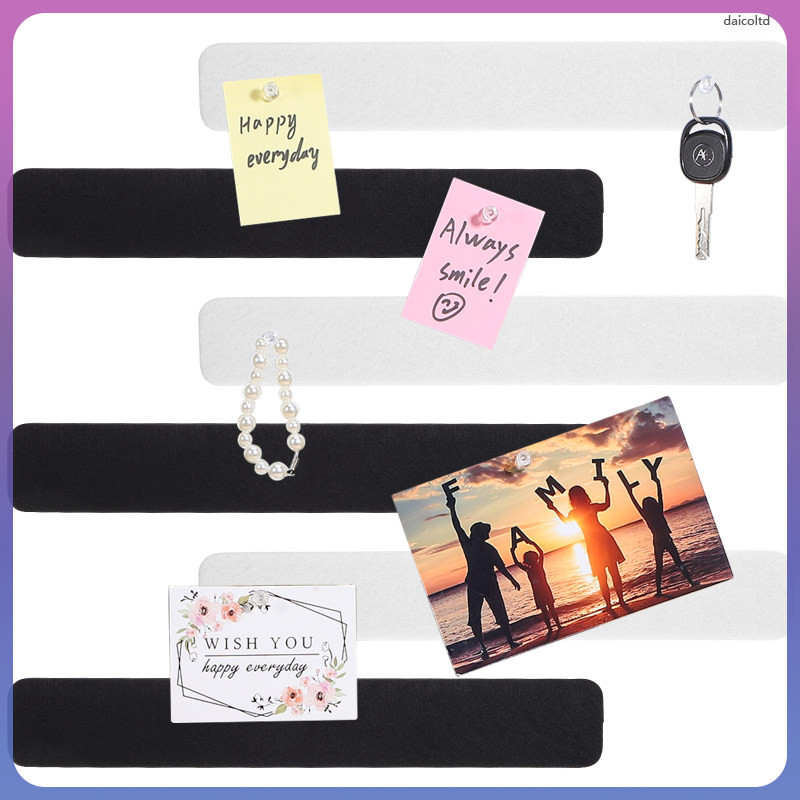 Cork Board Note Message Memo Pin Felt Strips Tile Pinning Reminder ...