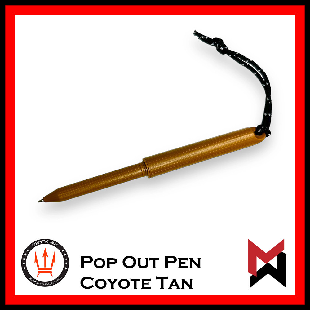 CountyComm - POP - Pop Out Pen by Acme Tek - Coyote Brown | Shopee ...