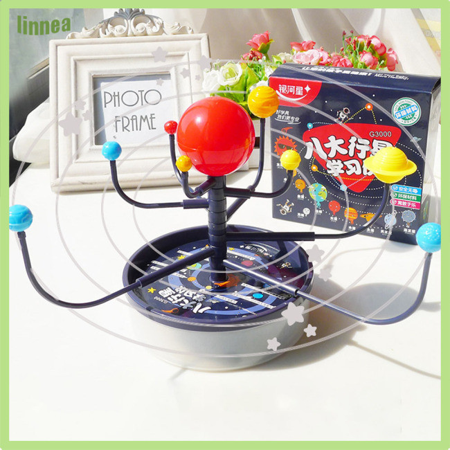 LH Children DIY Eight Planets of Solar System Model Assembling Toy ...