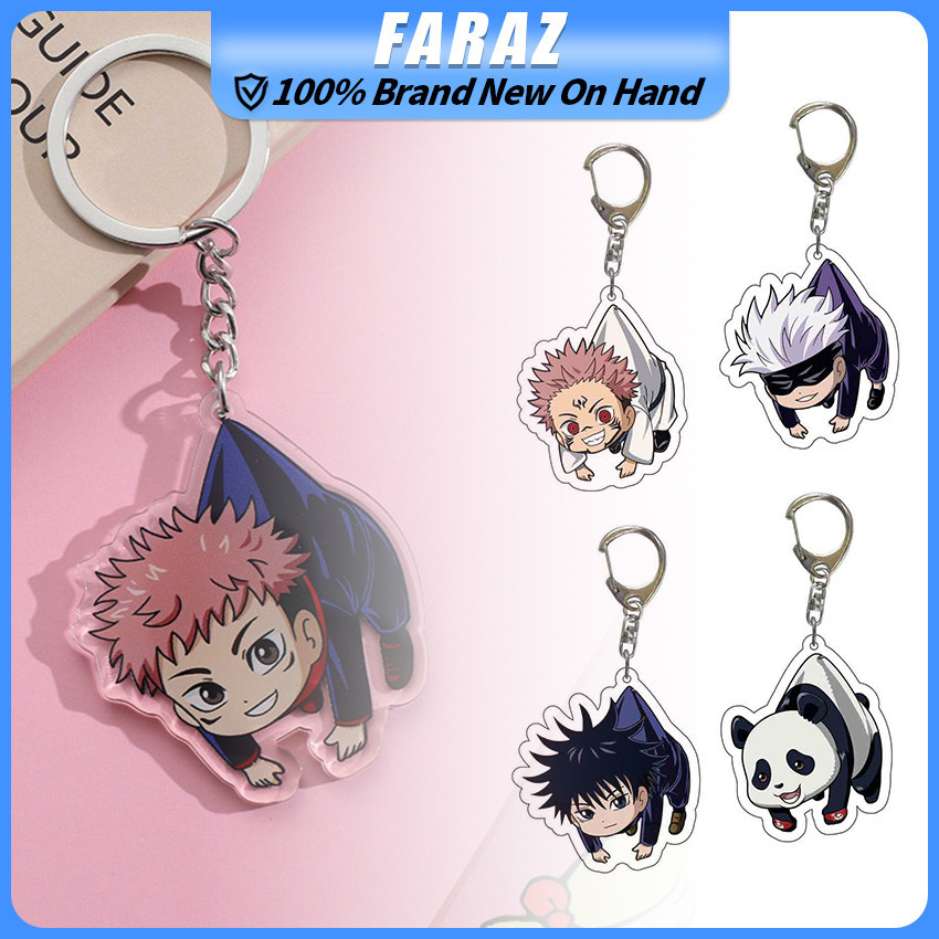 Anime Jujutsu Kaisen Acrylic Keychain Key Ring Yuji Ryomen Sukuna ...