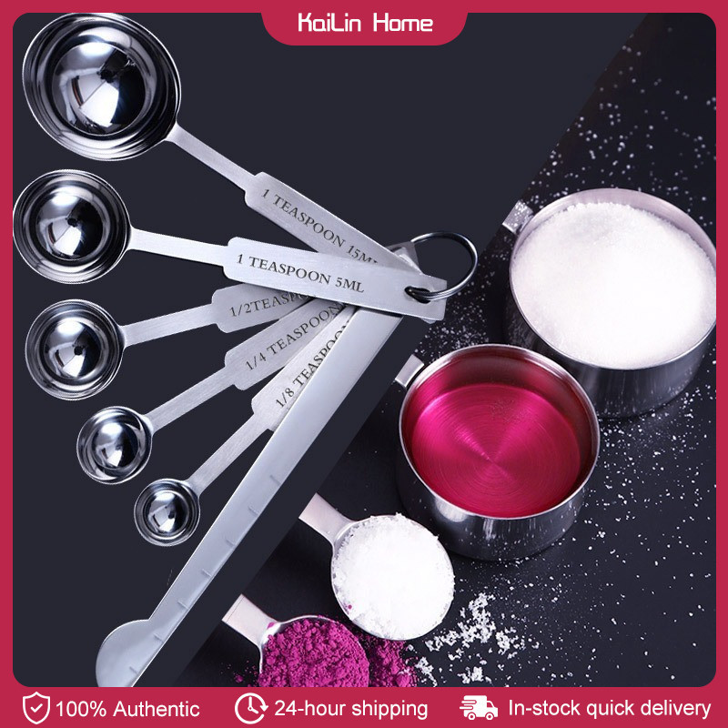 10Pcs Stainless Steel Measuring Cups and Measuring Stackable ...