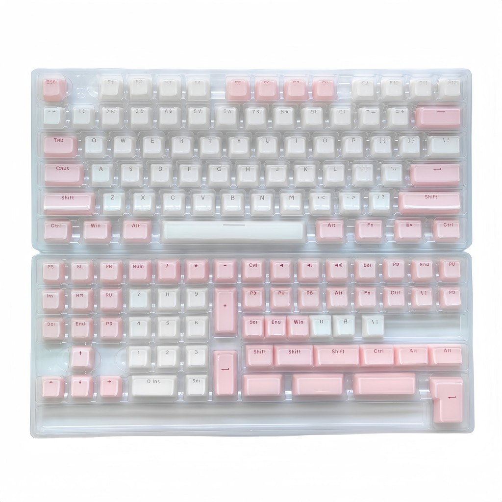 Double-colored Jelly Crystal Translucent Keycap PC Two-color Injection ...