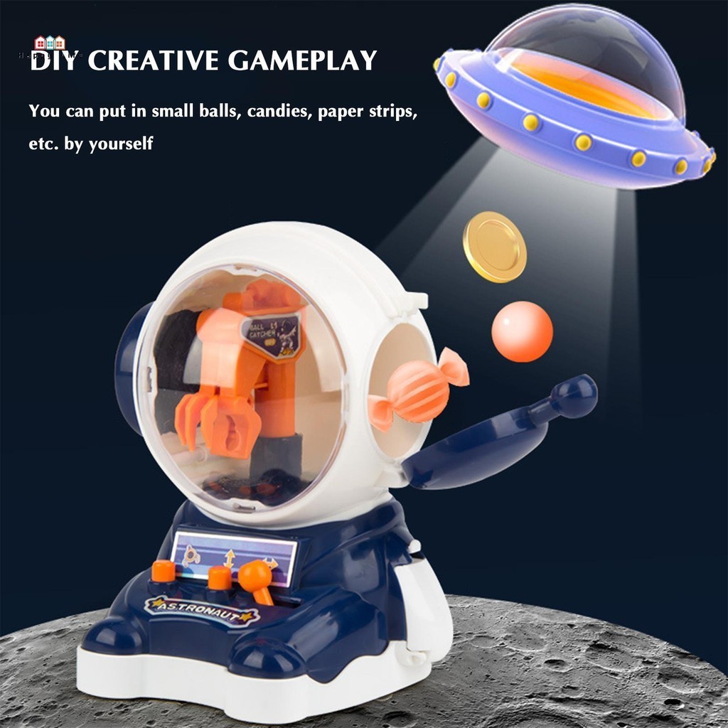 Mini Astronauts Claw Machine Toys Exercising Hands-on Ability Tiny ...