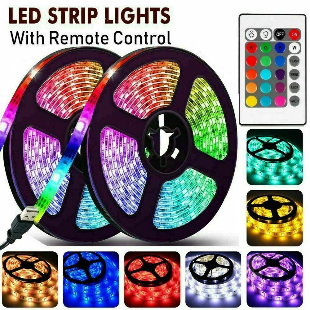 LED Strip Light Is 5 Meters Long Used For Illuminating Or As A ...