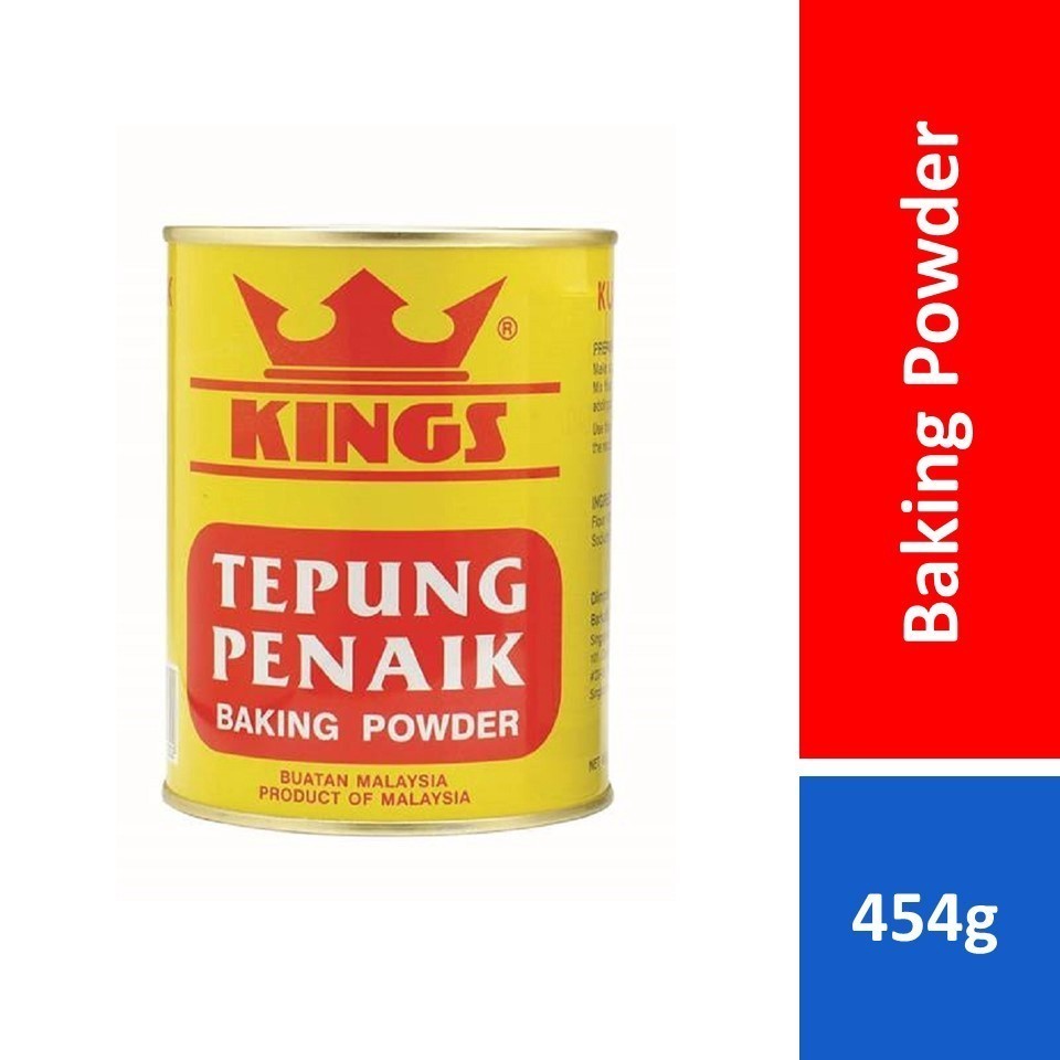 Kings Baking Powder 1 x 454 g HALAL Certificate - CARTON 12 x 454g ...