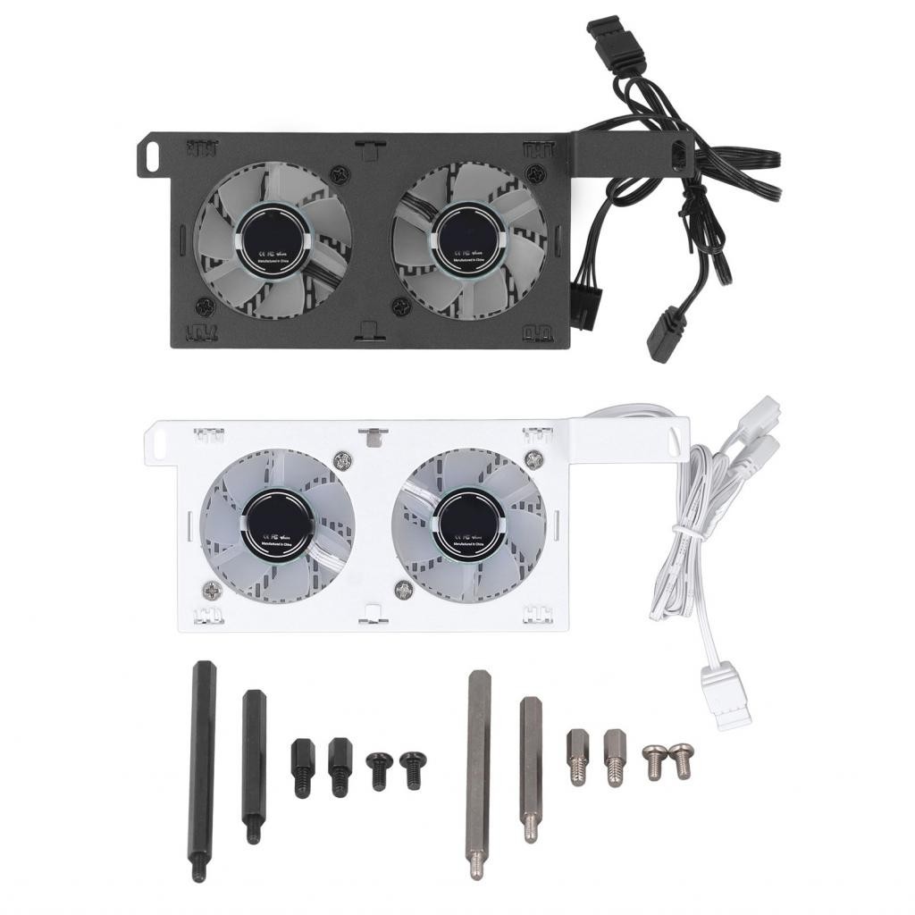 Haichao Memory Active Heatsink RAM Module Cooling Radiator Dual 5020 Fans Stable ARGB ...