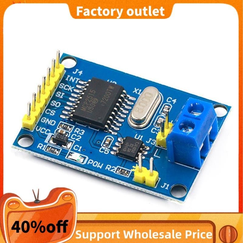 In Stock MCP2515 CAN Bus Module TJA1050 Receiver SPI for 51 Arduino DIY ...