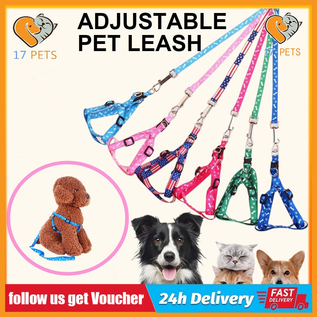 Adjustable Pet Leash Dog/Cat Leash Dog Harness Dog Lace High Quality ...