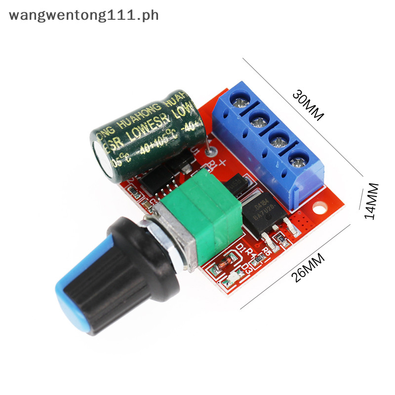 PWM Motor Speed Controller Module PWM DC Motor Governor 5v-35v Adjustable Speed Regulator ...