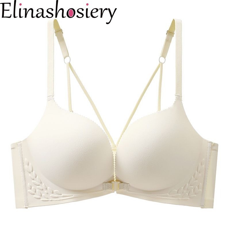 Elinashosiery Front Closure Bras Push Up and Anti-Sagging Underwear ...