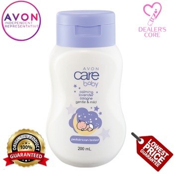 AVON CARE BABY CALMING LAVENDER GENTLE ESSENTIALS 200ML COLOGNE WASH ...