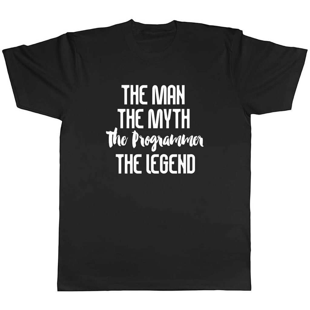 The Man The Myth The Programmer The Legend Mens Unisex T-Shirt Tee | Shopee Philippines