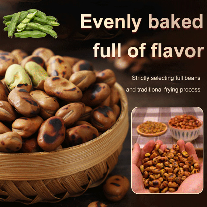 Farmer's original flavor green heart beans iron plate fried snacks ...
