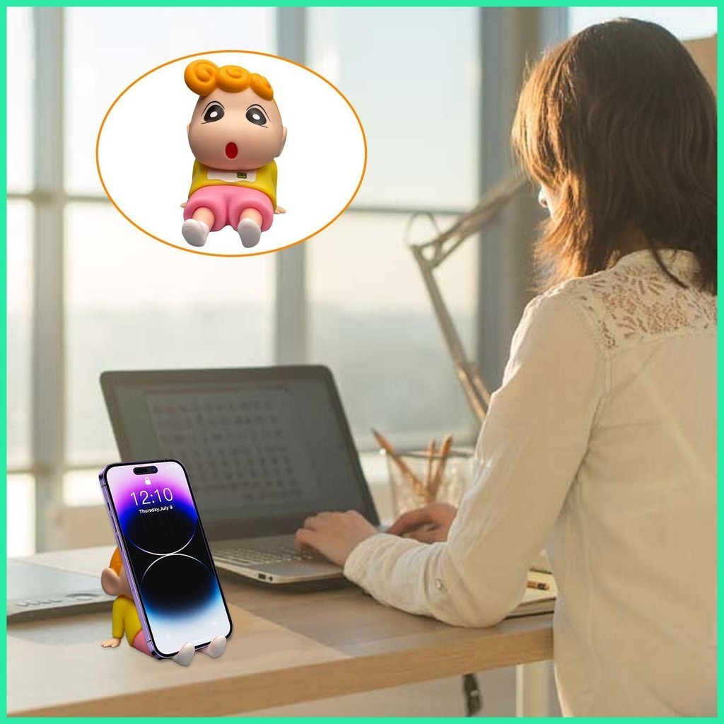 Phone Holder Stand Sturdy Desk Phone Stand Recording Cute Anime ...