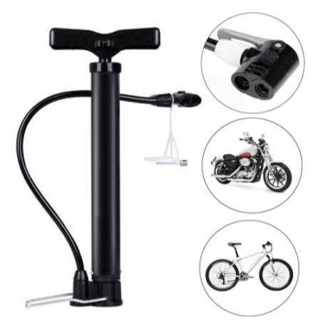120Psi High Pressure Bike Pump Balls With Base Tire Pump Mountain Bikes Air Inflator | Shopee ...