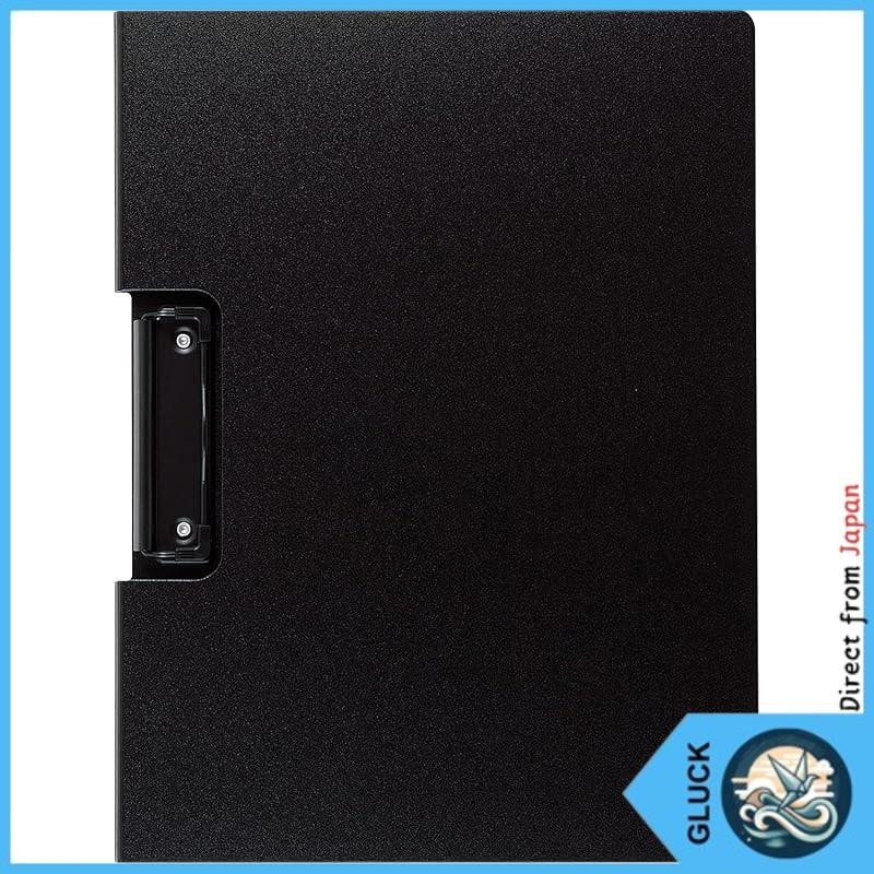 Seikatsu Clipboard Clip File Foam Beauty A4-S Black FB-2026 [Direct ...