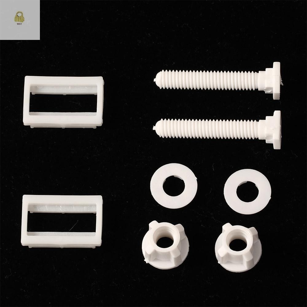 WAY Toilet Seats Fitting DIY 2 PACK Bathroom Hardware Repair Tools ...