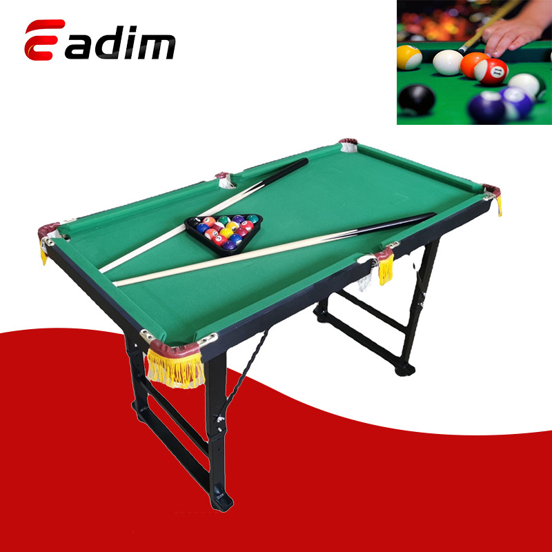 120 Cm Mini Billiard Table for Kids Adjustable Metal Legs Billiard ...