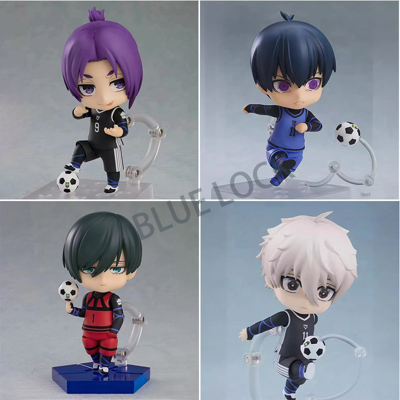 Nendoroid BLUE LOCK Isagi Yoichi Nagi Reo Rin Action Figure Collectible ...