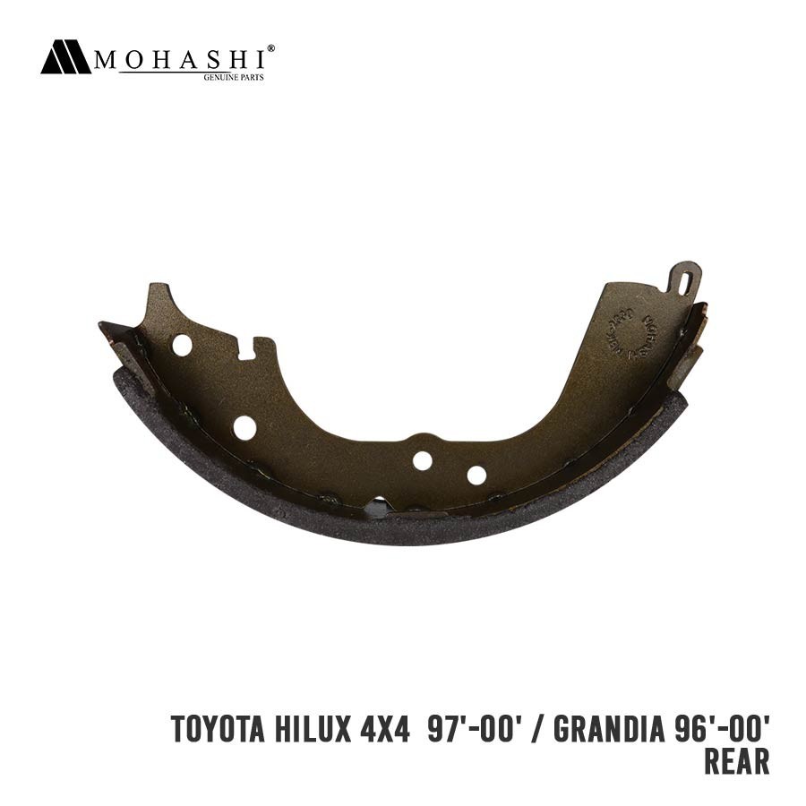 TOYOTA HILUX 4X4 97'-00' / GRANDIA 96'-00' REAR BRAKE SHOE MOHASHI MBK ...