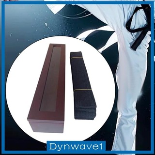 [Dynwave1] Karate Belt Display Box with Belt Martial Arts Belts ...