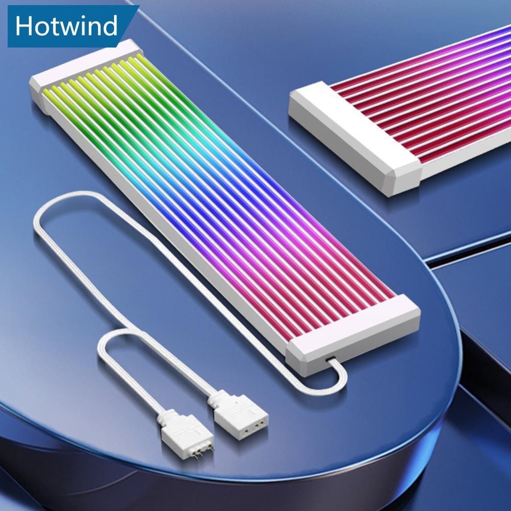 HW Flexible RGB LED Light Strip Bar ARGB Board Cover For Computer Power ...