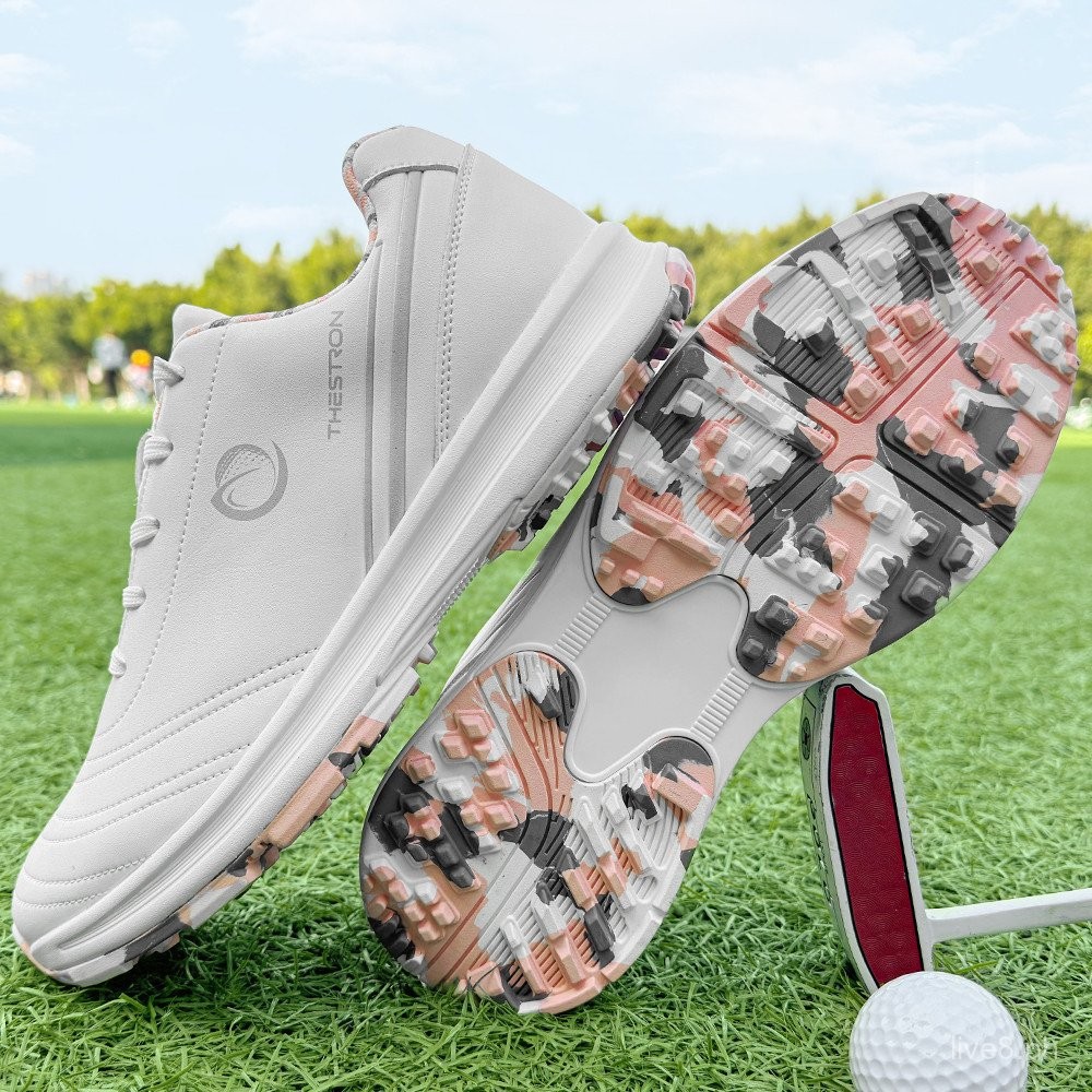Women Golf Shoes Spikeless Golf Sneakers Outdoor Luxury Walking ...
