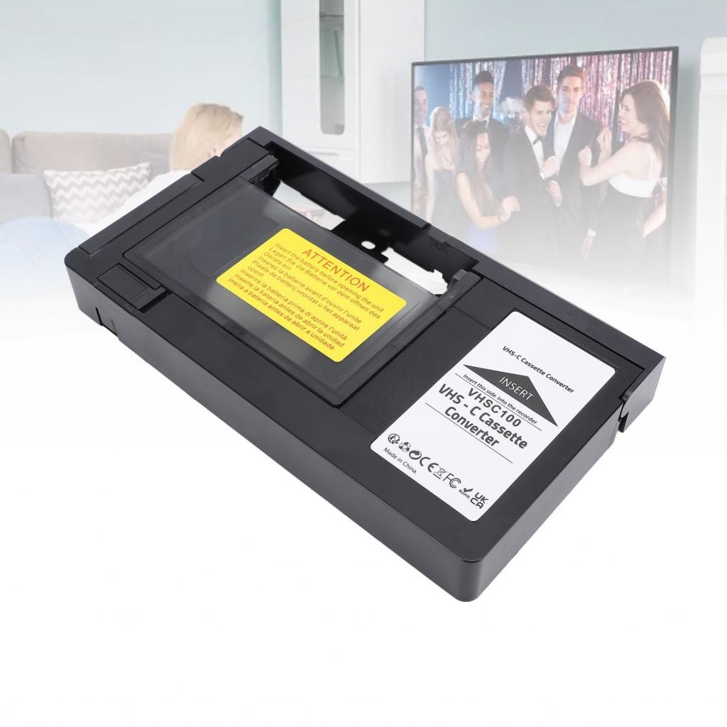 Dressit VHS C to Cassette Adapter for S and Tapes etc Not Compatible ...