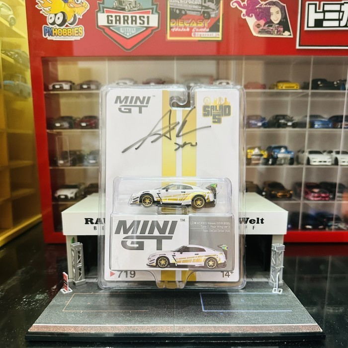 Mini GT 719 LB Works Nissan GTR R35 Salao DieCast Dinner 2024 Exclusive ...