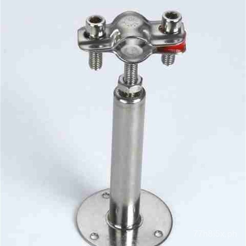 Pipe Clamp No-Drill Bracket Water Pipe Fixing Rack Clip-On Buckle C ...