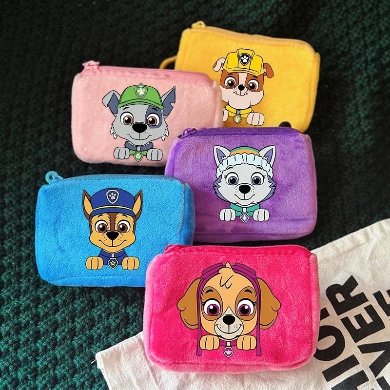 Paw Patrol Plush Wallet for Children Chase Skey Coin Purse Card Holder ...
