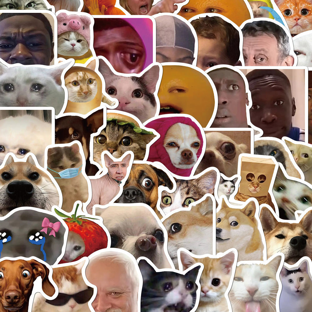 100 Emoji Sticker Pack, Funny and Hilarious Mood Stickers, Silly and ...