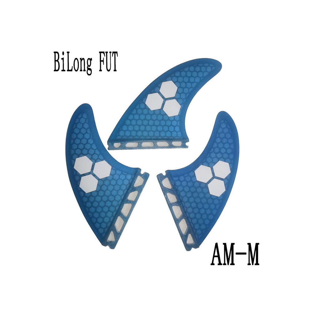 BiLong Futures AM-M Tri Fins Surfboard Tail Fin Three Pieces Pack ...