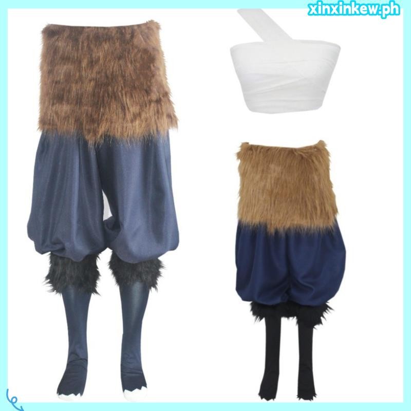 Hashibira Inosuke Cosplay Mask Wild Boar Head Latex Helmet Demon Slayer ...