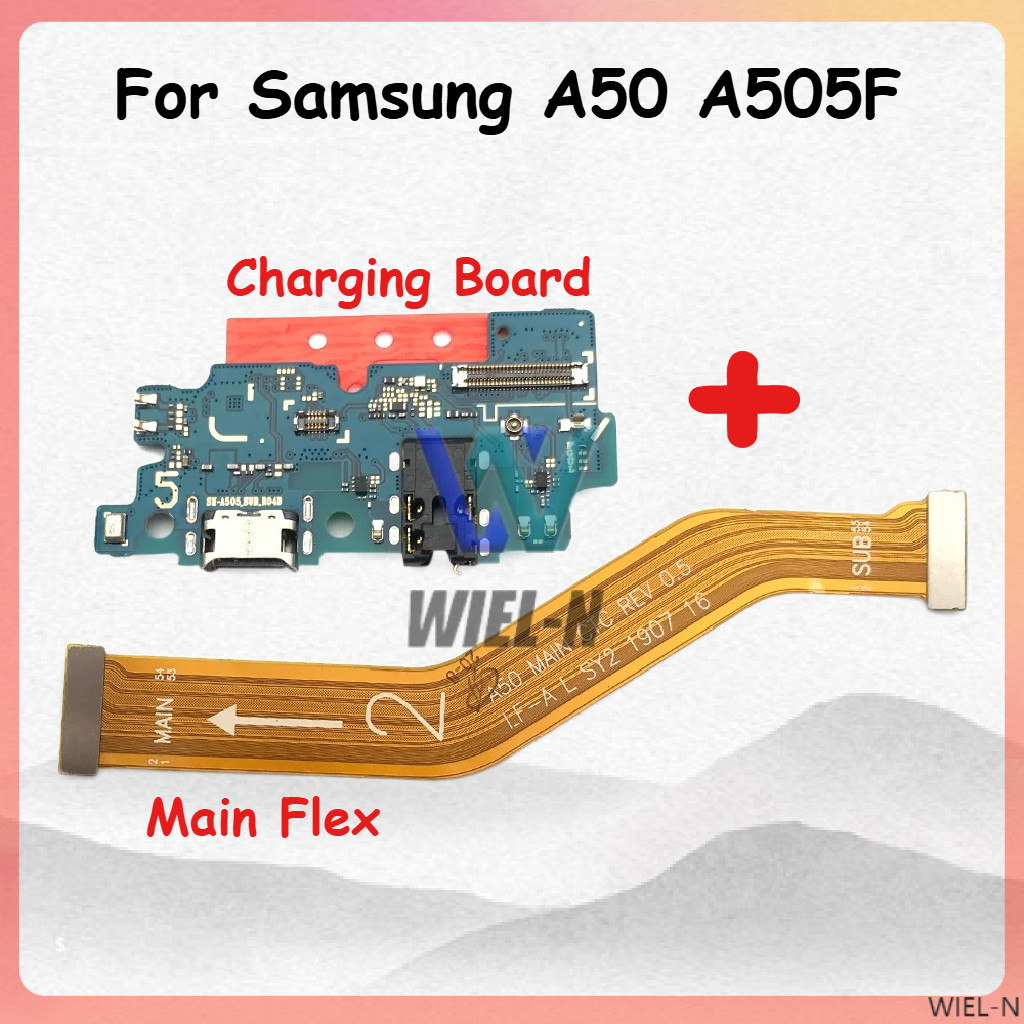 For Samsung A50 A505F USB Charger Charging Port Dock Motherboard Flex ...