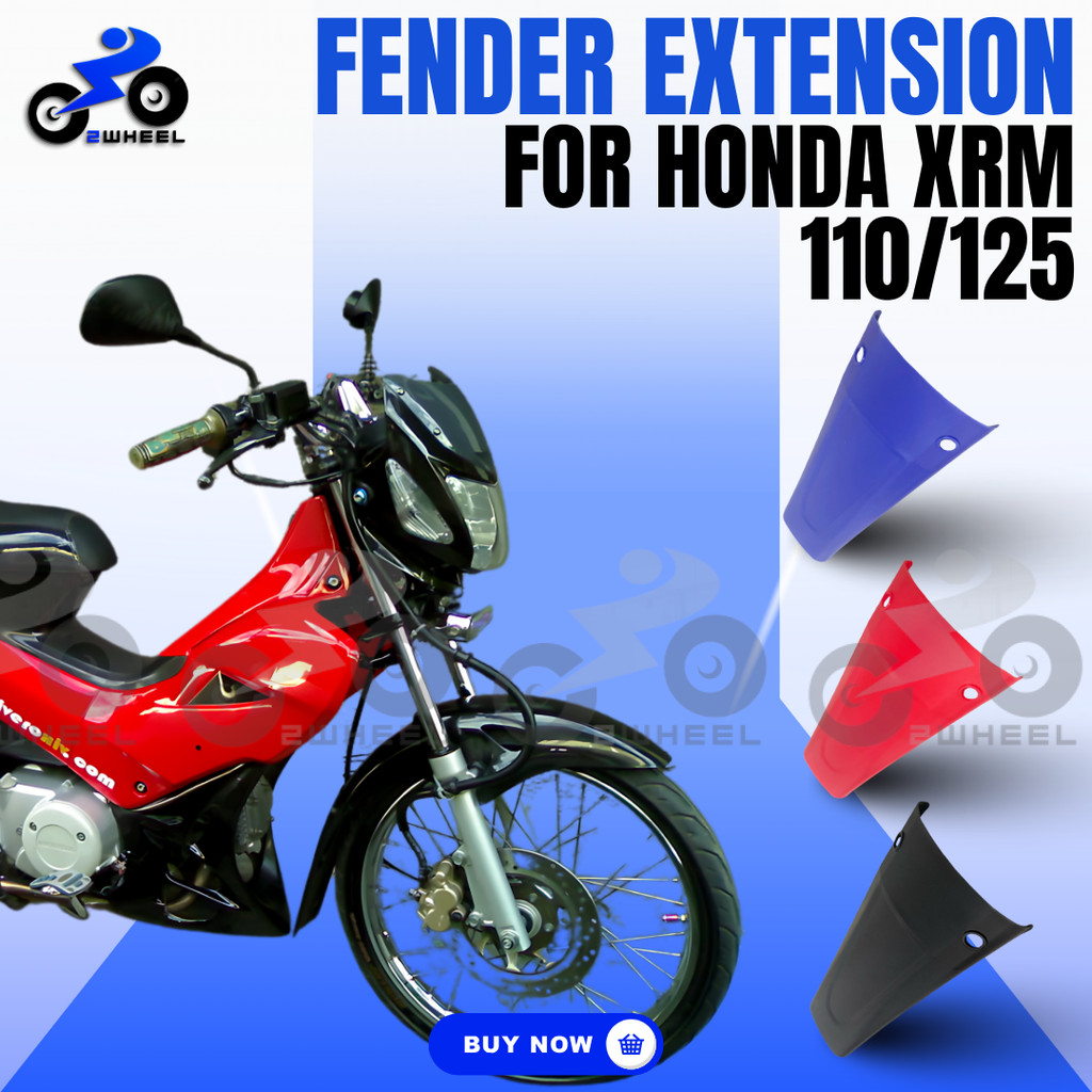 HONDA XRM 110/125 FENDER EXTENSION | Shopee Philippines