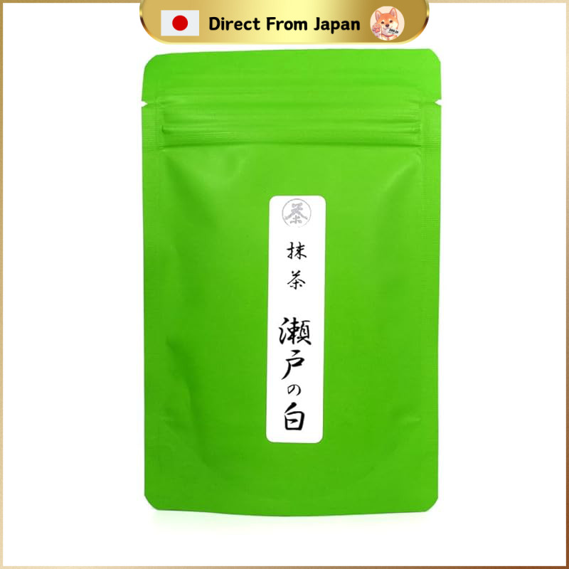 Stone-Milled Matcha from Nishio, Aichi Prefecture - Seto White, 30g ...