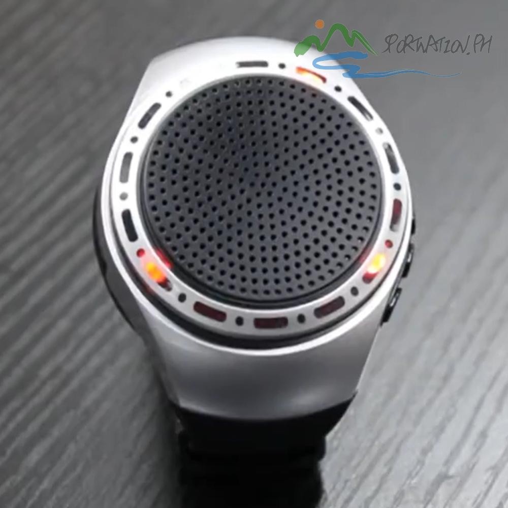 Portable Wrist Watch Speaker Cool Lighting Bluetooth-compatible Sports ...