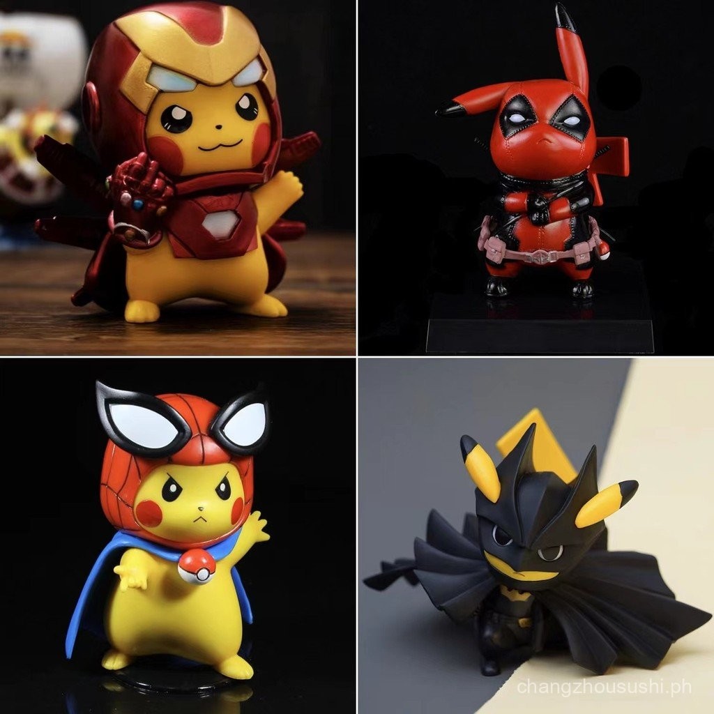 [A rank]Pokémon Pikachu Pokemon Pikachu cos Avengers Iron Man Marvel ...