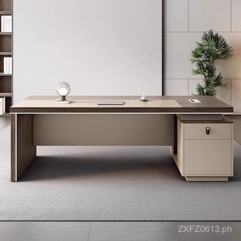 Single Office Simple Manager Modern Desk Financial Desk Office Desk ...